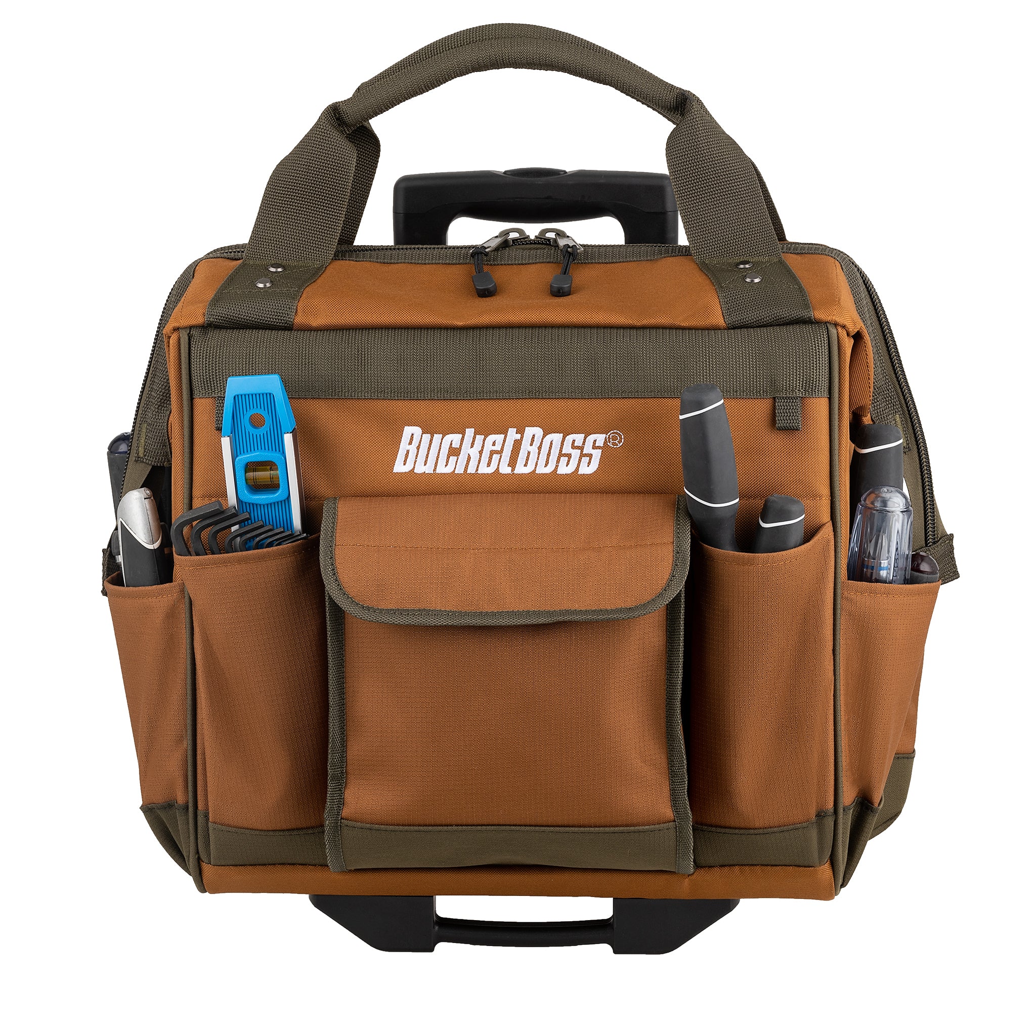 14 in. Rolling Tool Bag - Bucket Boss