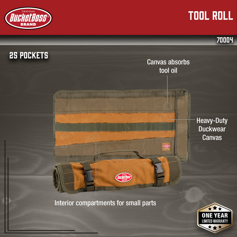 Tool Roll - Bucket Boss